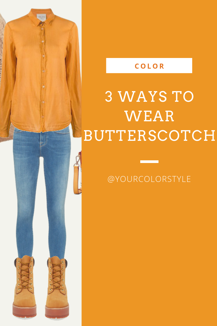 How To Wear Butterscotch - 3 Outfit Ideas