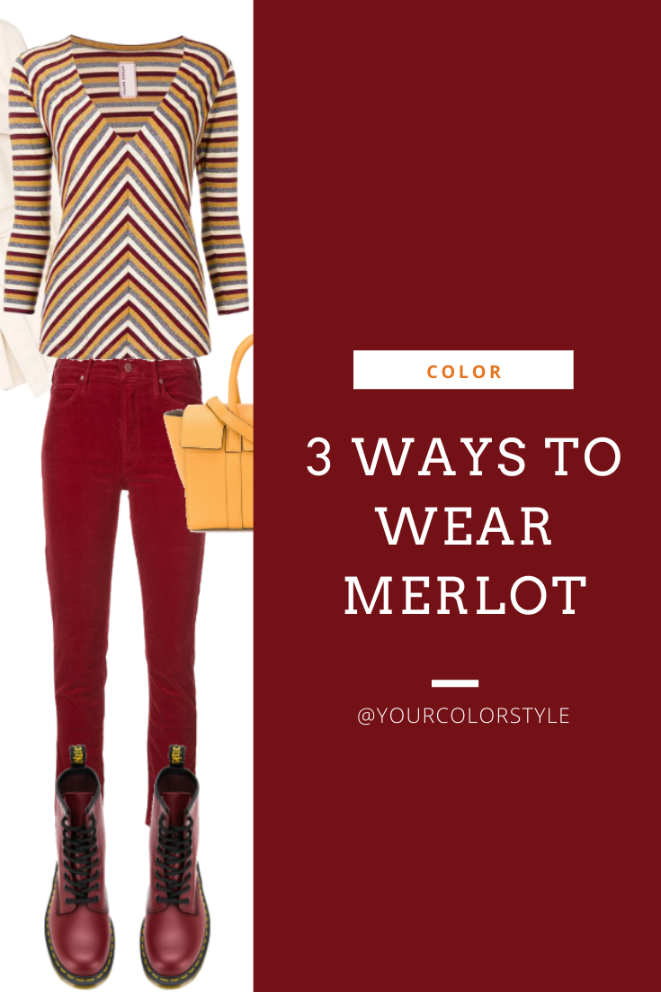 How To Wear Merlot - 3 Outfit Ideas