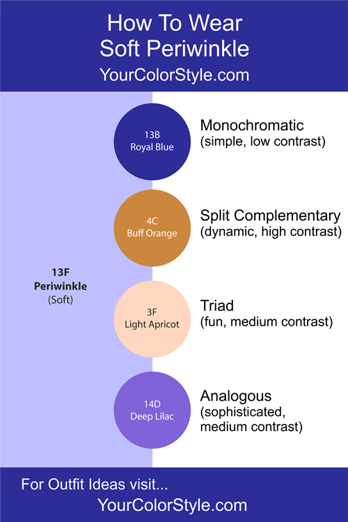 How To Wear Soft Periwinkle