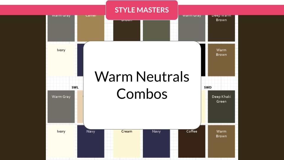 Warm Neutrals Combinations