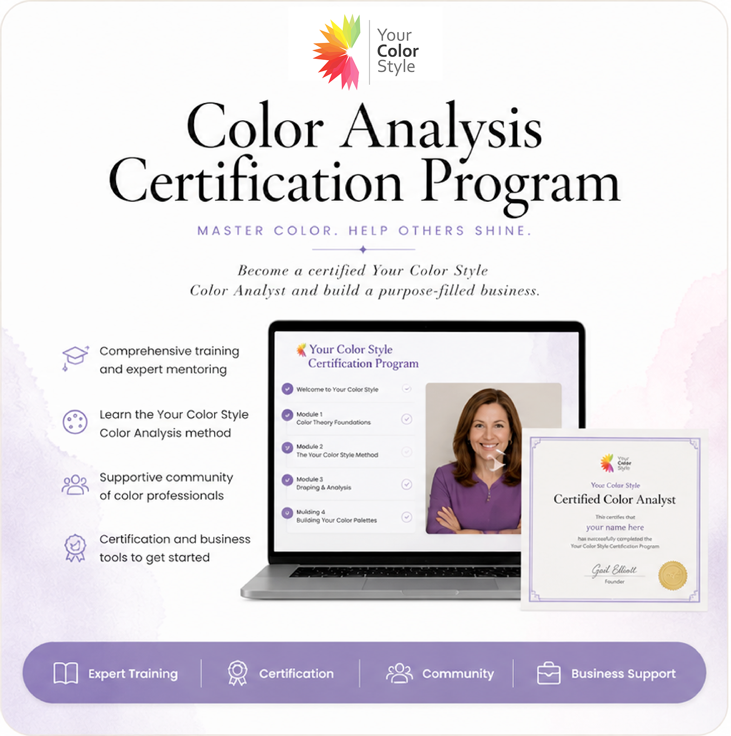 Color Analysis Certification | Get Certified & Build a Profitable Business