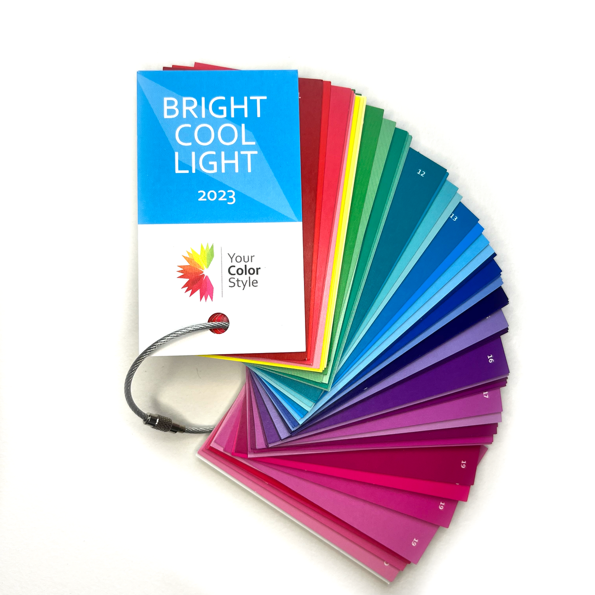 Bright Cool and Deep Color Fan for Cool Undertones